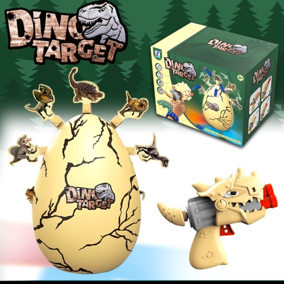 Toys | Dino Target Game Equipped With 8 Safety Soft Head And Sift ...